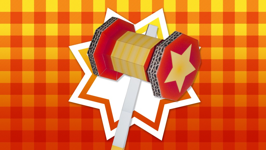 Build your own Mario & Luigi Paper Jam Trio Attack Hammer in Paper ...