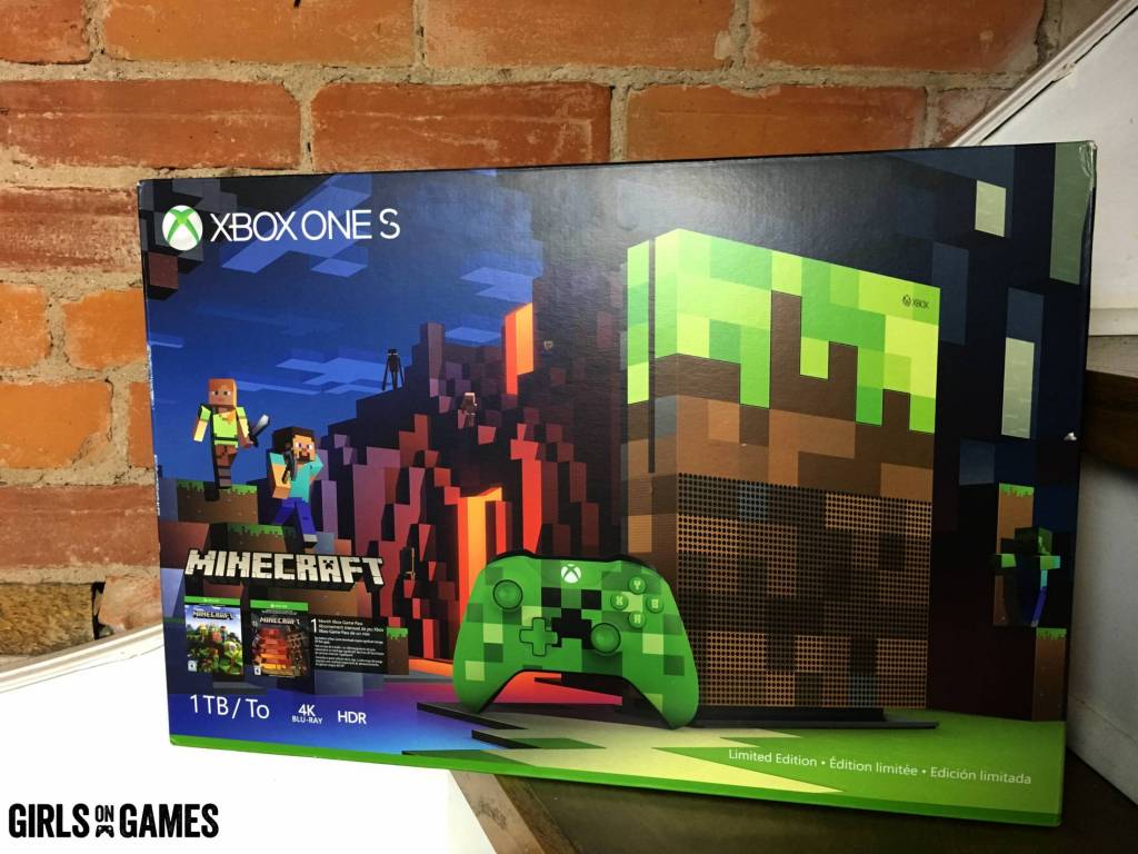 Digging Up The Limited Edition Minecraft Xbox One S | Girls on Games